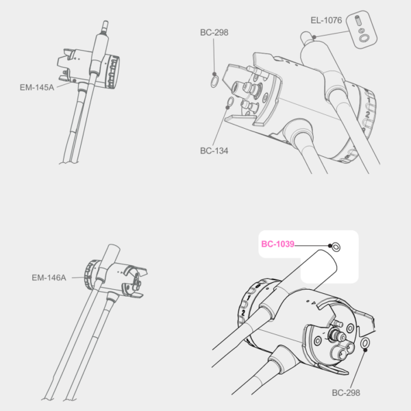 O'ring for PIEZON® Handpiece Cord - GBT-SHOP US
